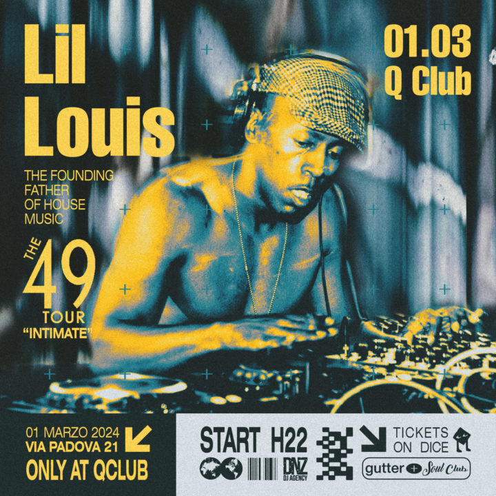 Gutter e Soul Club Presentano LIL' LOUIS From Chicago Live in Italia